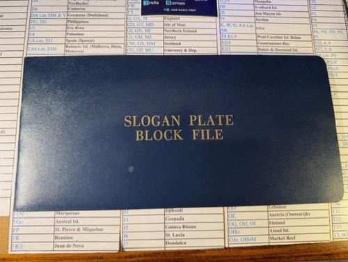 Slogan Plate Block File Booklet completely filled. See photos for full ...