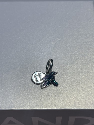 NEW 100% Authentic PANDORA 925 Ale Life is Sweet Hummingbird Charm ...