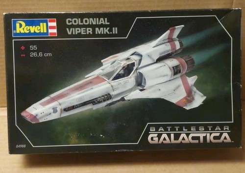 Revell Battlestar Galactica Colonial Viper Mk 2 1/32 Scale Model Kit ...
