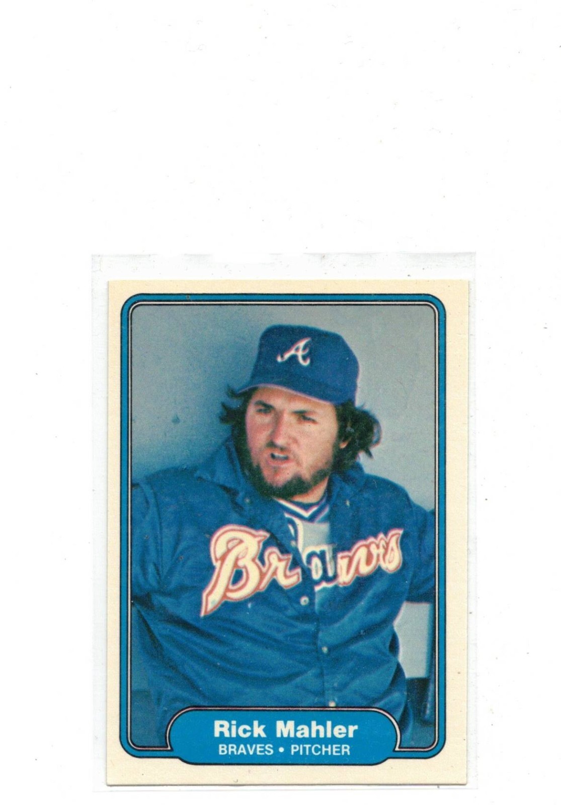 1982 Fleer #440 RICK MAHLER Atlanta Braves Baseball Card | eBay