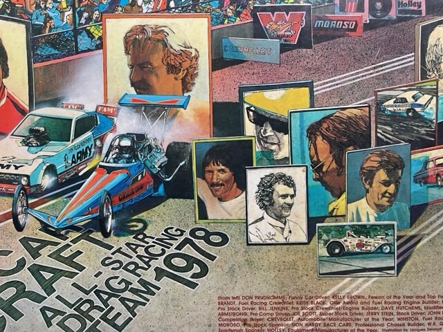 VRHTF NHRA 1978 BILL GRUMPY JENKINS’ CAR CRAFT ALL-STAR DRAG RACING ...