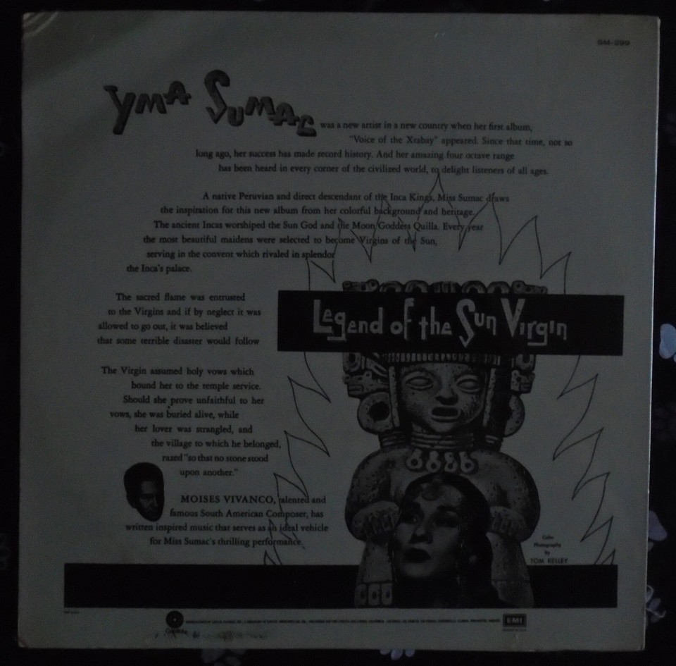 YMA SUMAC, Legend Of The Sun Virgin USA New Old Stock Sealed LP | eBay