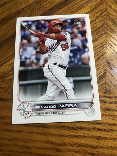2022 topps Gerardo Parra #220 Washington Nationals | eBay