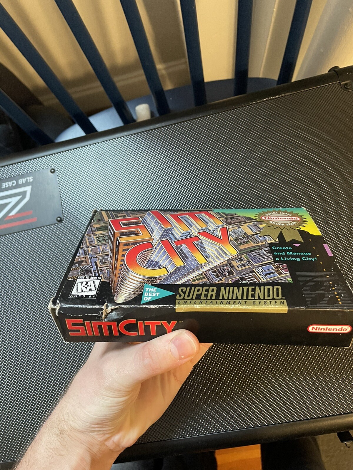 SimCity (Super Nintendo Entertainment System, 1991) SNES in Box ...