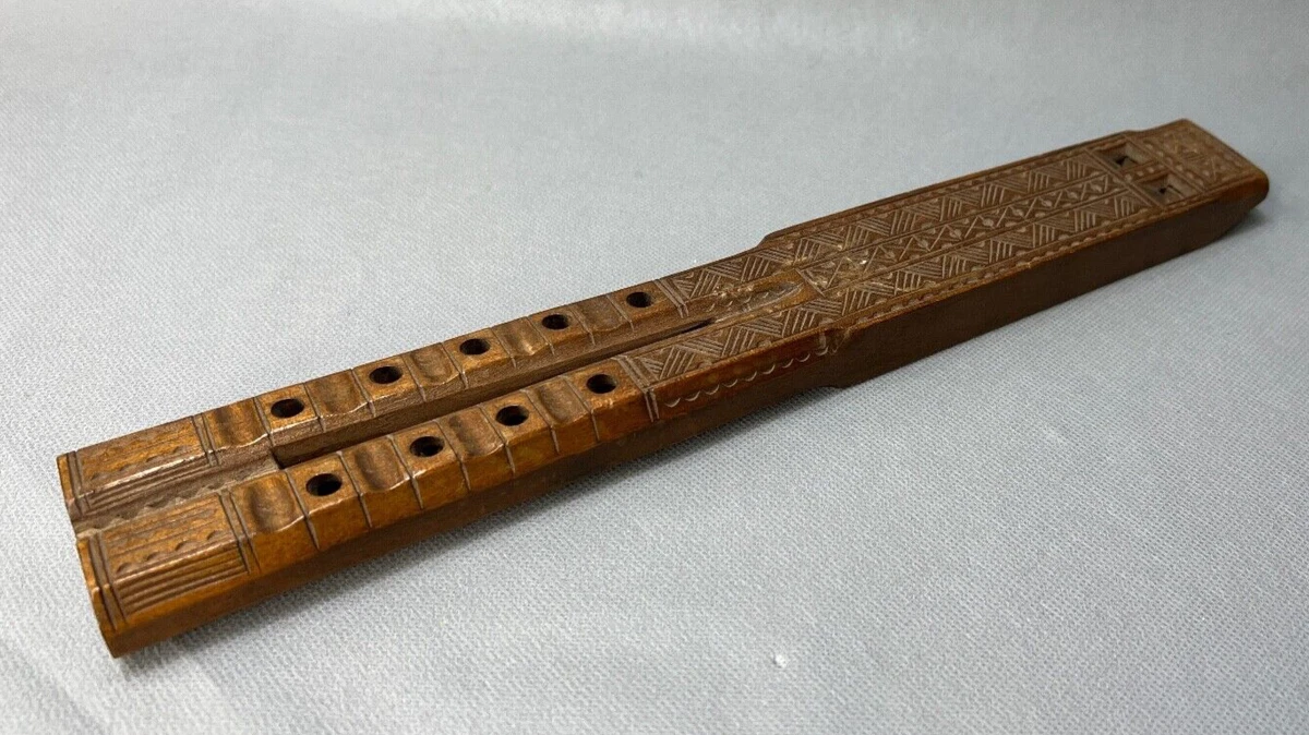 Hand Carved Wooden Flute