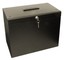 Lockable A4 Metal File Box Filing Storage inc / extra 5 Free Suspension ...