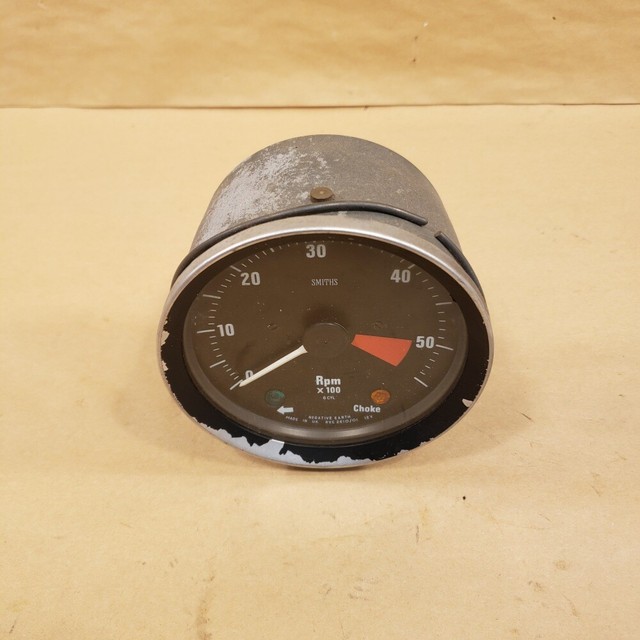 Tachometer Dial Face Plate Smiths Fits Jaguar XJ6 w/ Manual Choke ...