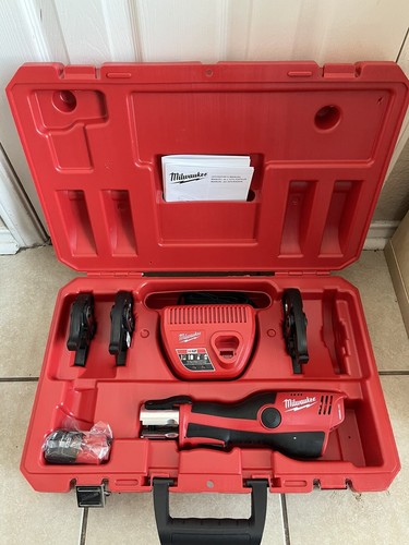 Milwaukee M12 force logic copper press tool | Plumbing Zone ...