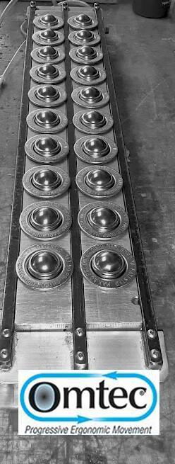 1 Omtec PBT-1 ESD Flange 1" Ball Transfer Unit Bearing 50 Lb Load ...