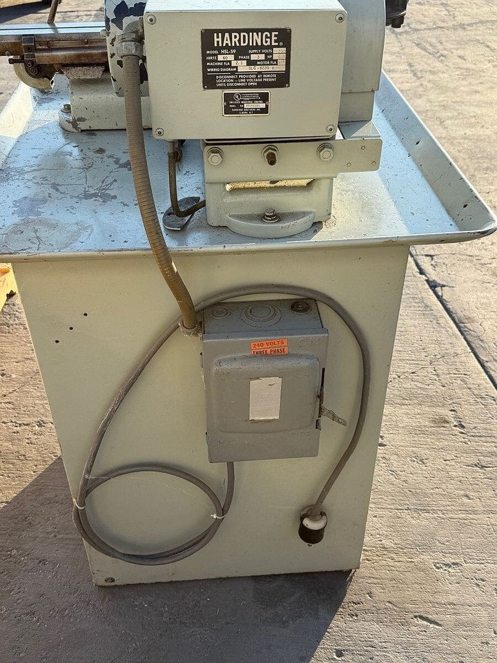 Hardinge HSL-59 Speed Lathe with base | eBay