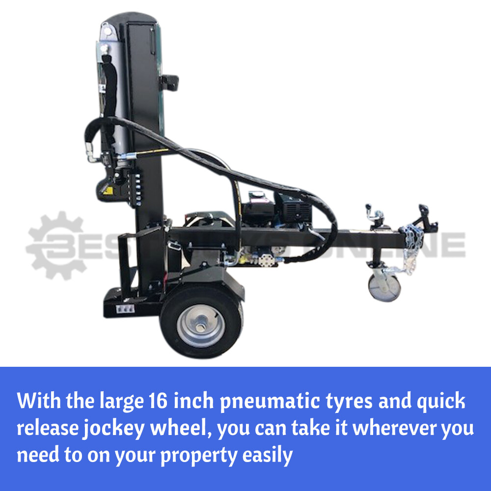 Log Splitter 40 Ton 13 HP - Genuine Millers Falls Black Diamond | eBay ...