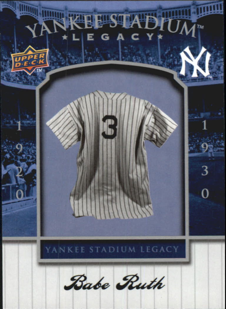 A9807- 2008 Upper Deck Yankee Stadium Legacy Coll -You Pick- 15+ FREE ...