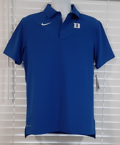 Nike Dry Fit On field Apparel DUKE Blue Devils Coach performance Polo ...