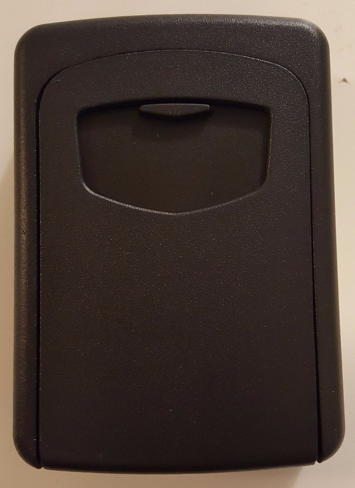 Key Access Lock Box - Wall Mounted Lock Box (Heavy Duty 4-Digit Comb ...