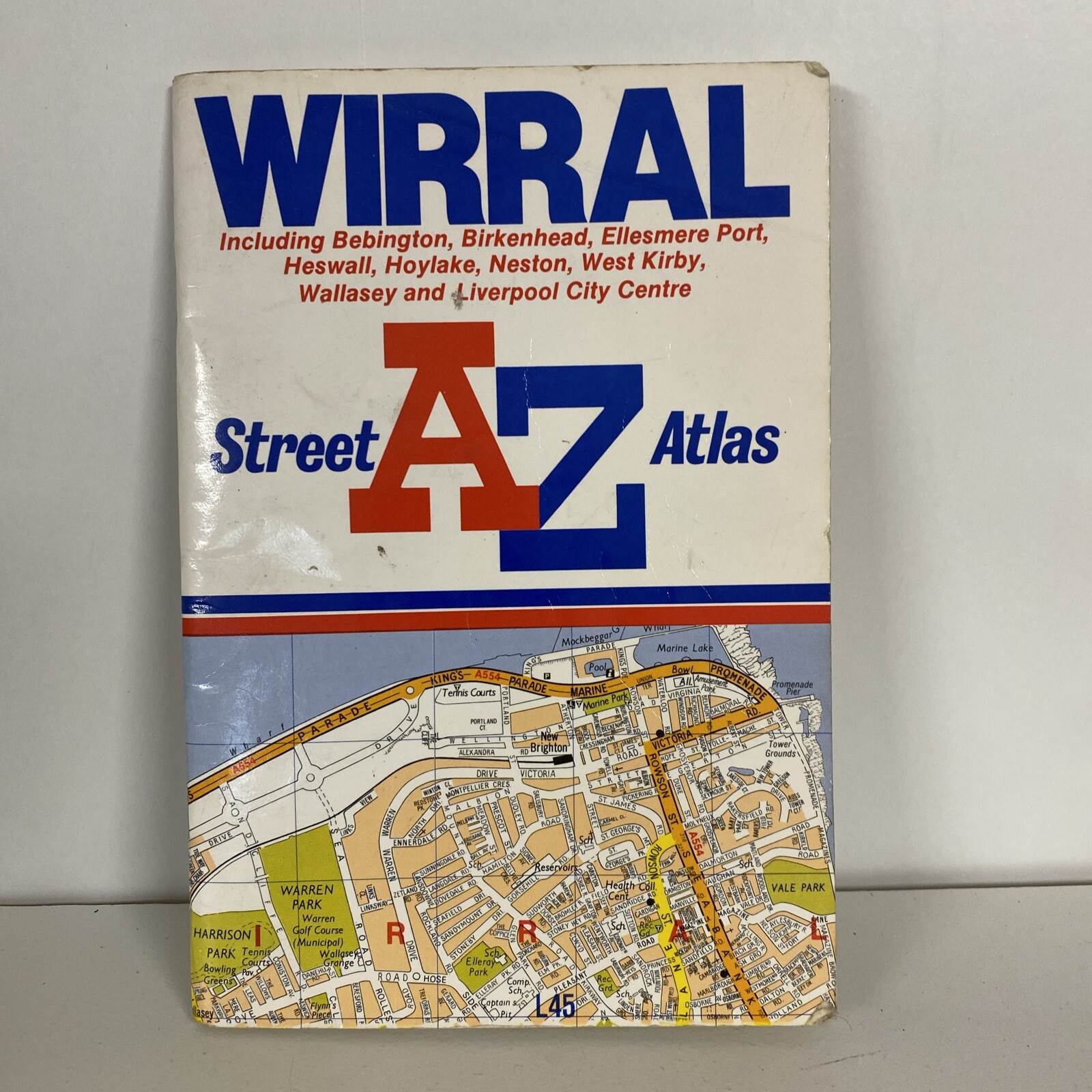 A. to Z. Atlas of Wirral by Geographers' A-Z Map Company (Paperback ...