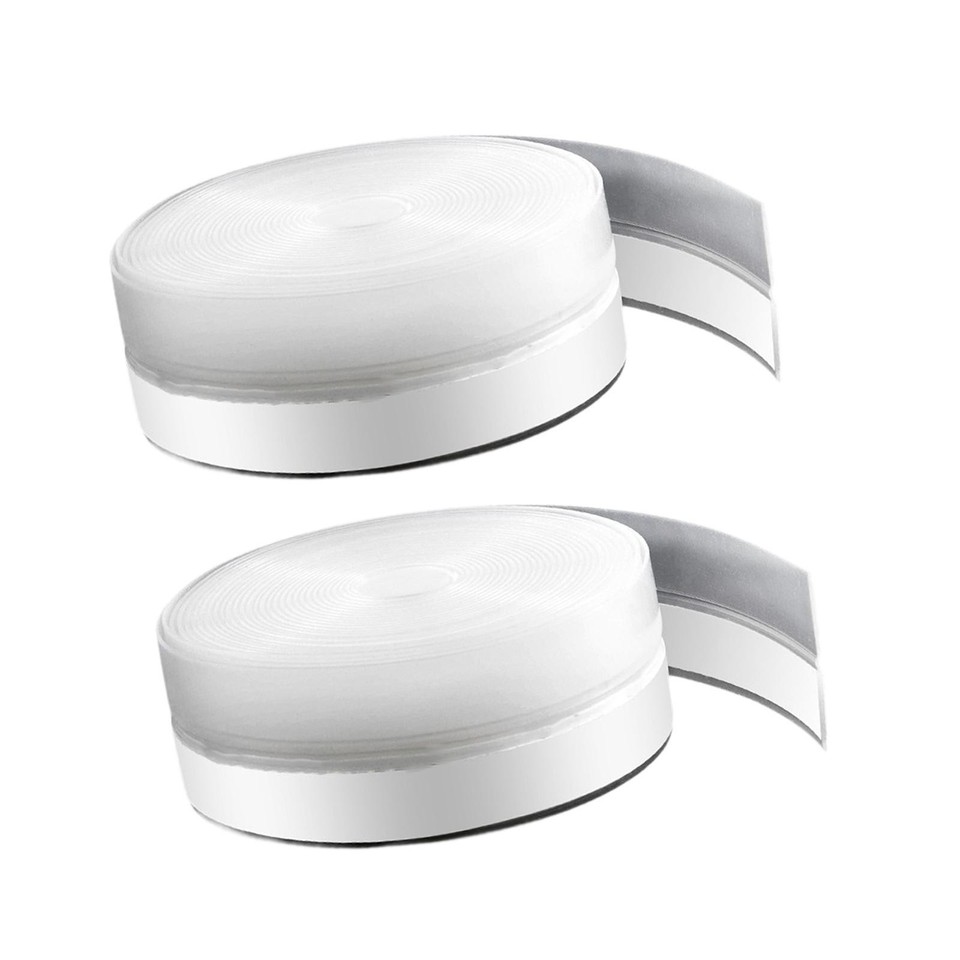 2x Weather Door Seal 32.81 ft Door Bottom Seal Winter Clear, Stopper ...