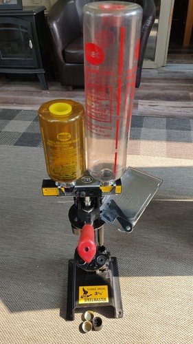 MEC 3 1/2" Steelmaster 12GA Steel Shotshell Reloading Press W/ Manual ...