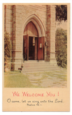 Rally Day Church Sunday School Invitation Religious Postcard | eBay