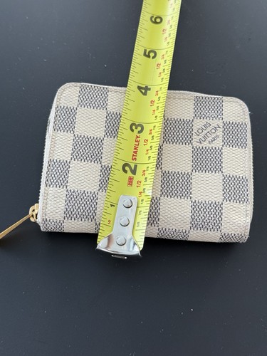 LOUIS VUITTON Damier Azur Zippy Coin Purse | eBay