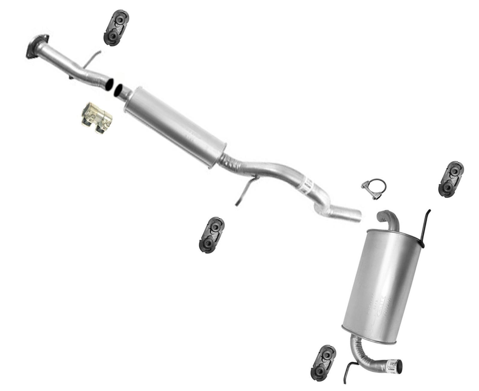 Fits 2007-2010 Hummer H3 3.7L Resonator & Muffler Assembly Exhaust ...