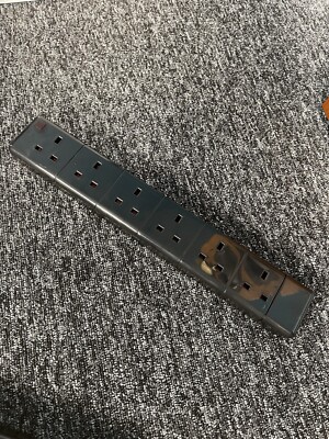6 WAY AUDIOPHILE MAINS BLOCK *No LED* NEW MAINS EXTENSION BLOCK HiFi ...