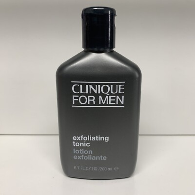 CLINIQUE for MEN Exfoliating Tonic lotion 6.7oz/200mL FULL SIZE | eBay
