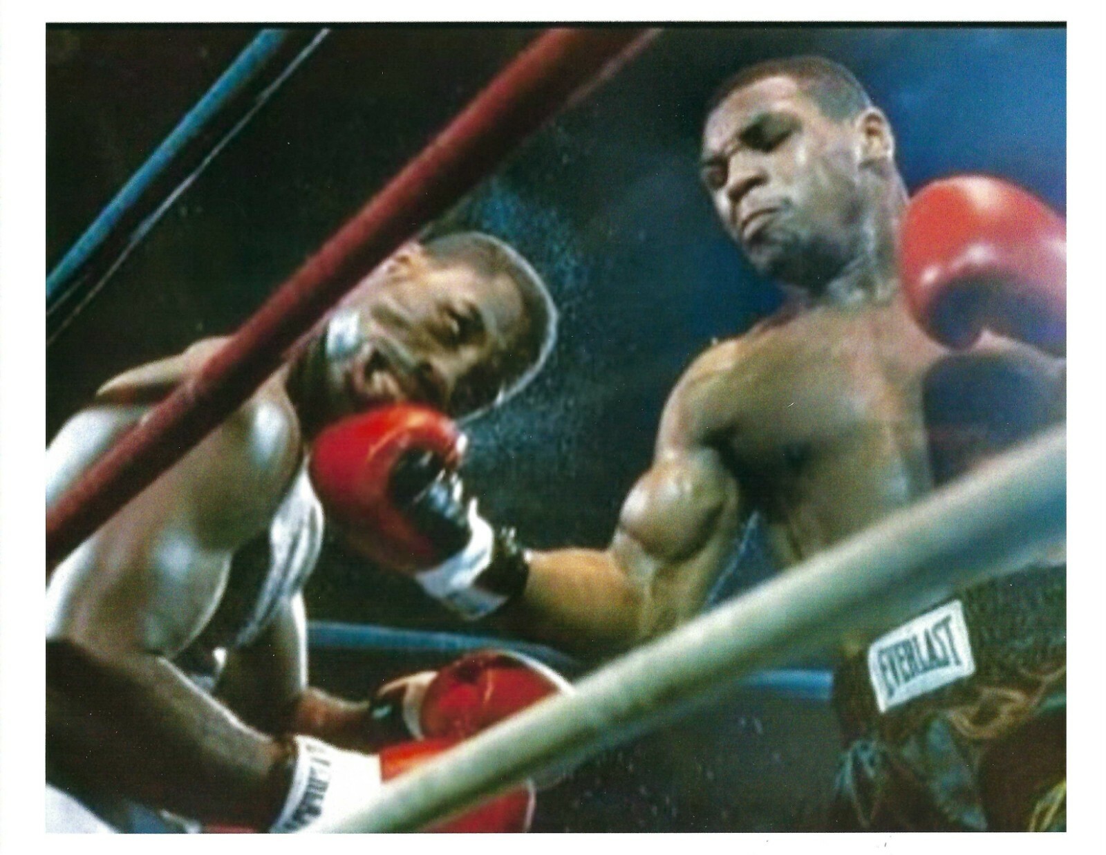 MIKE TYSON vs MARVIS FRAZIER 8X10 PHOTO BOXING PICTURE | eBay
