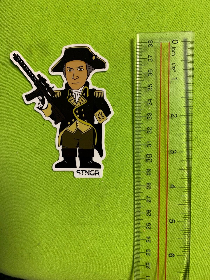 “STNGR”Operator In Chief General George Washington Vinyl Sticker | eBay