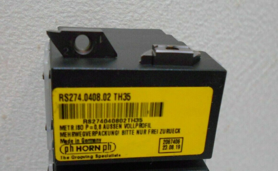 BOX OF 2 HORN MILLING CUTTER SLOTTING RS274.0408.02 TH35 CARBIDE ...