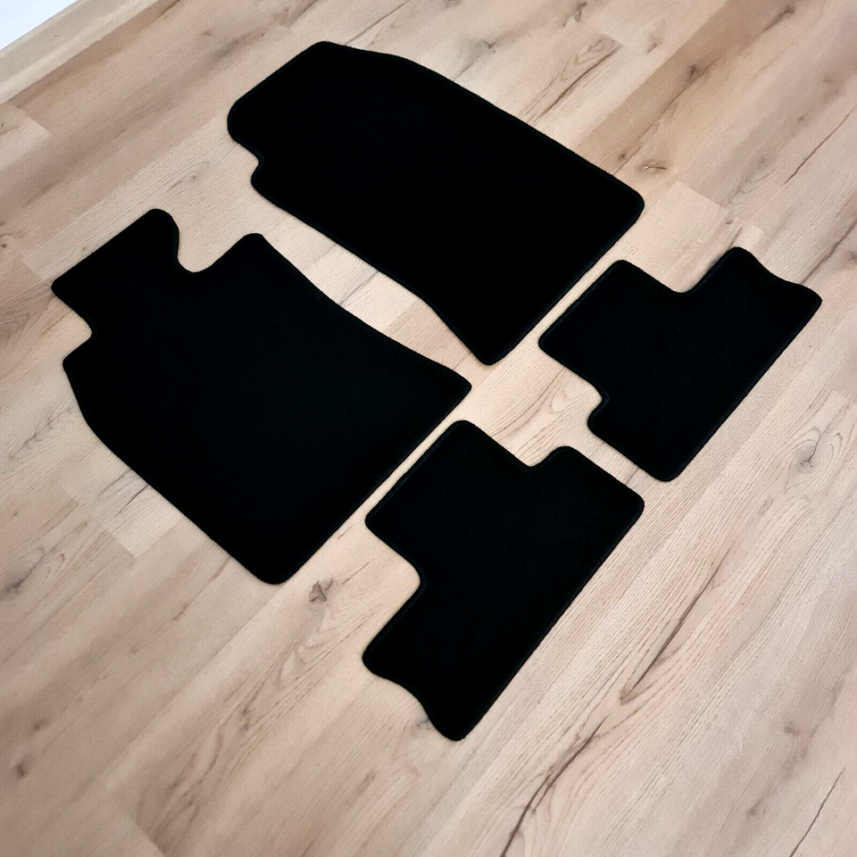 Car Floor Mats for Mini Cooper Mini One R50 Waterproof Black Velour ...
