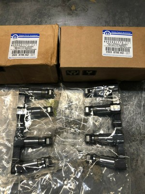 Genuine MOPAR Front 5038785AD & Rear 5038786AD hydraulic lifters and ...