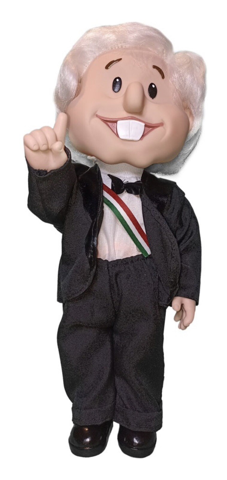 1 Lopez Obrador Amlo Amlito Peje Parlante 37 Cms No Box NO ID Only Doll ...