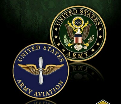1.75" ARMY AVIATION CHALLENGE COIN | eBay