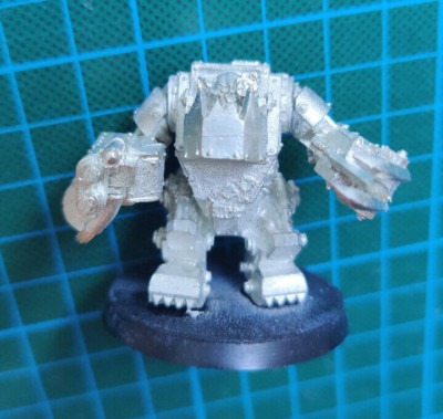 Warhammer 40k Ork in Mega Armour Metall - ORK MEGANOB Metal - Ork Boss ...