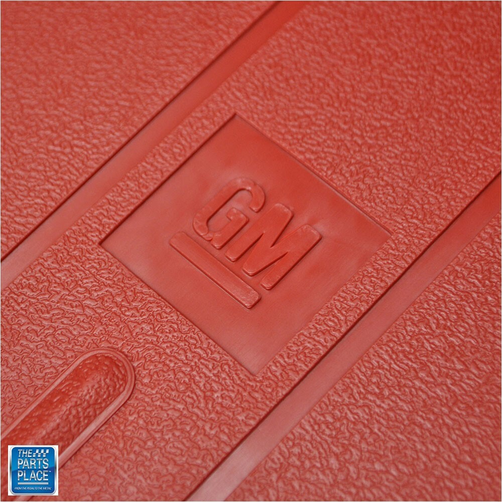 1973-1987 GM Cars Original OE Style "GM" Logo Rubber Floor Mat 4pc SET ...
