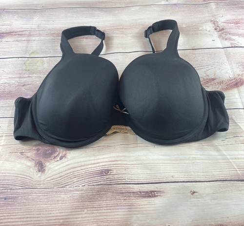 Lane Bryant Cacique Full Coverage Bra Size 42C Black | eBay