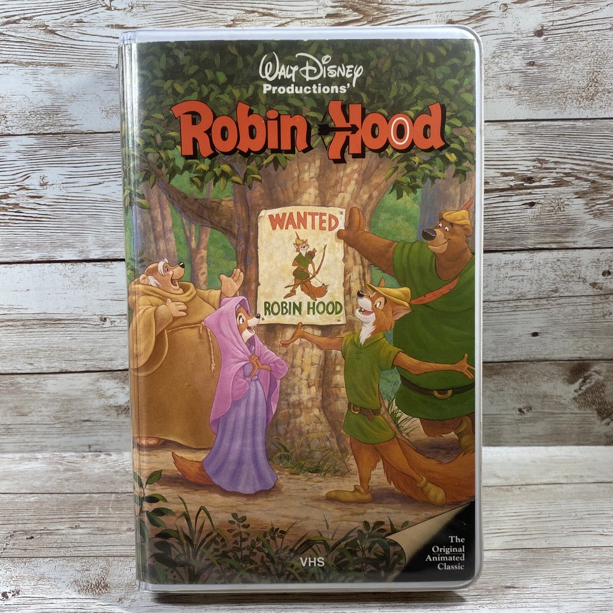 A Walt Disney Classic Robin Hood Vhs Ebay