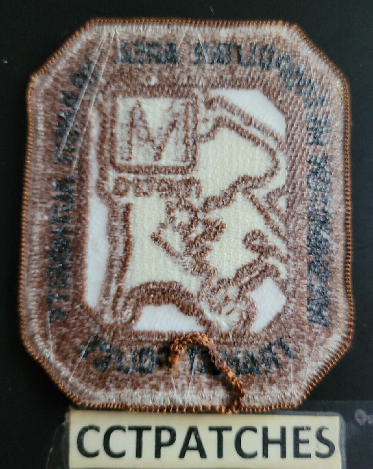 WASHINGTON DC METROPOLITAN AREA TRANSIT AUTHORITY POLICE SHOULDER PATCH ...