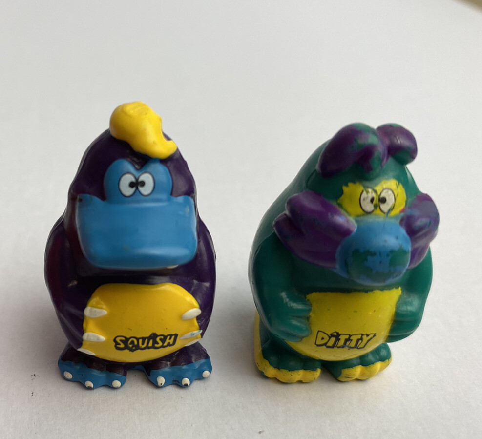 Yowie Vintage Figure Pencil Topper Collectable Squish Crag Nap Rumble ...