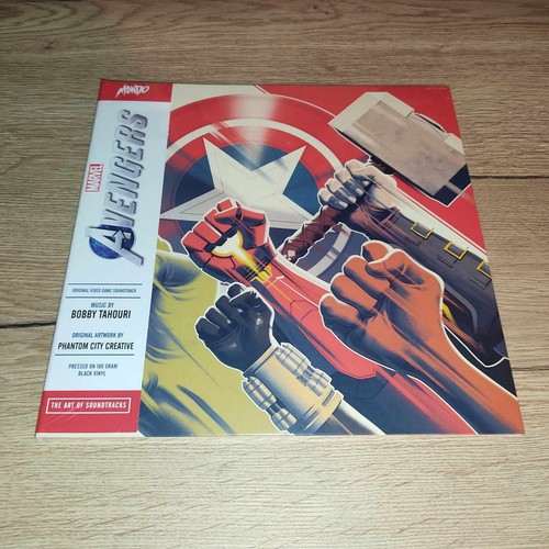 Mondo Marvel's Avengers Game Soundtrack Vinyl - 1LP - New | eBay Australia