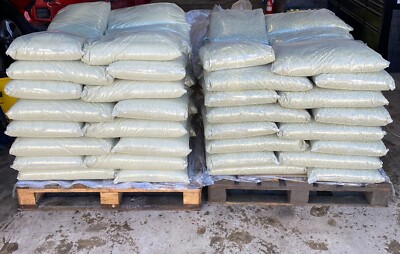 1000kg pallet 40 bags crushed glass blasting media FREE DELIVERY sand ...