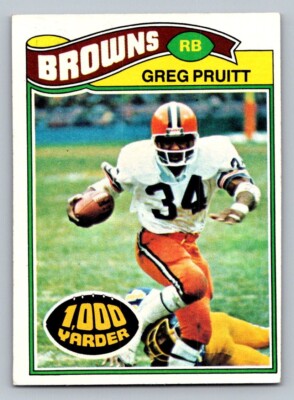 Set BREAK: 1977 Topps #25 Greg Pruitt Cleveland Browns - Oklahoma | eBay