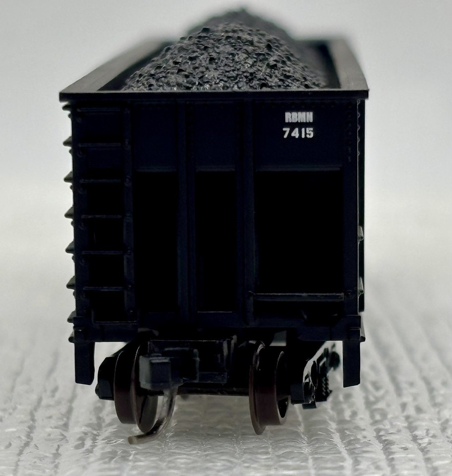 N Scale Atlas Reading Blue Mountain & Northern 90-Ton 3-Bay Hopper RBMN ...