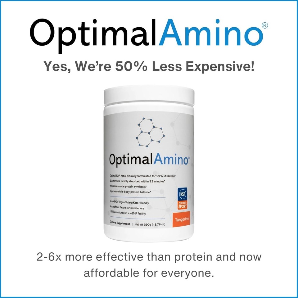 Optimal Amino Acid Powder 99% Utilized Essential EAA Supplement *EXP 1/27* | eBay