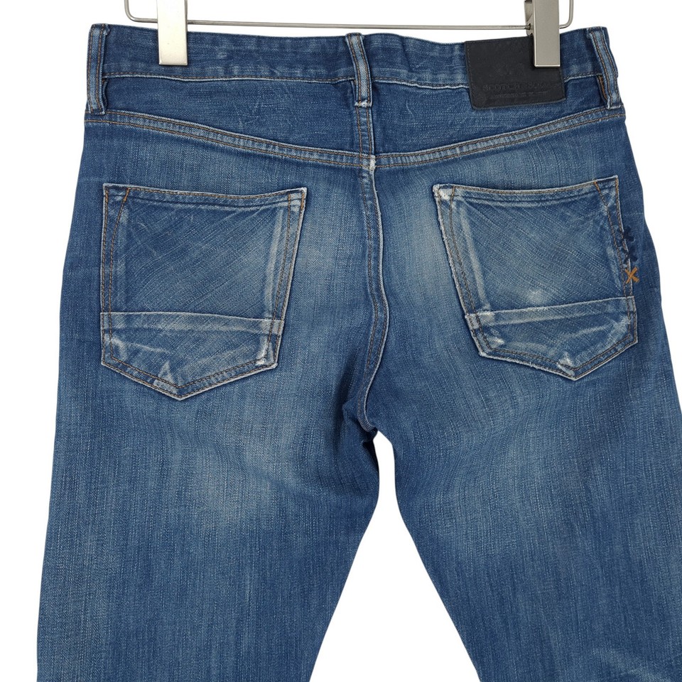 Scotch & Soda Jeans Ralston Men Stretch Slim Straight Fg0 Size W30 L32 ...