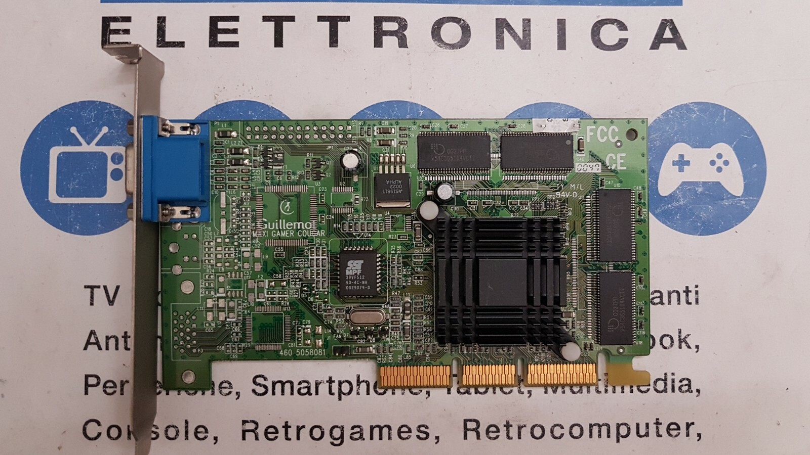 Scheda video AGP 4x Guillemot Maxi Gamer Prophet Cougar NVIDIA GeForce ...