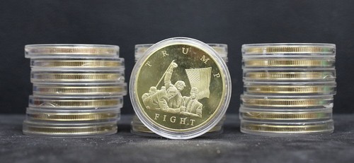 2024 President Donald Trump Fight~Shooting~Assassination Token~Free ...