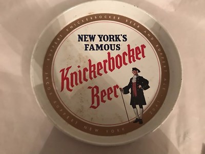 Vintage New York's Famous Knickerbocker Beer Tray | eBay