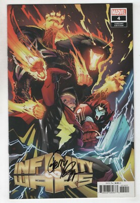 Infinity Wars 4 C Marvel 2018 NM Gerardo Sandoval Variant Signed Gerry ...