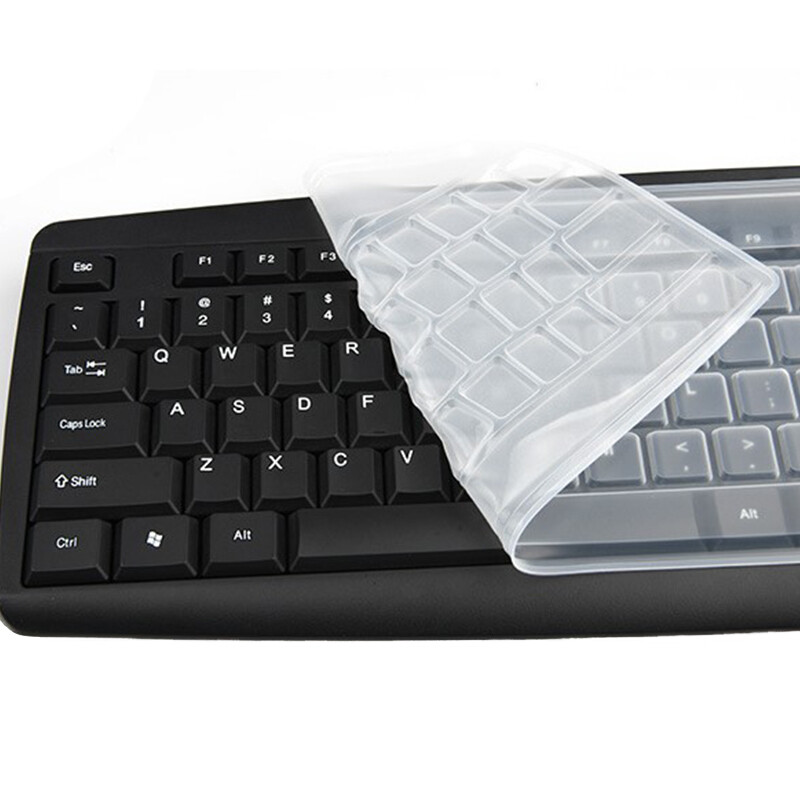 Universal Dustproof Silicone Desktop Computer Keyboard Cover Keyboard ...